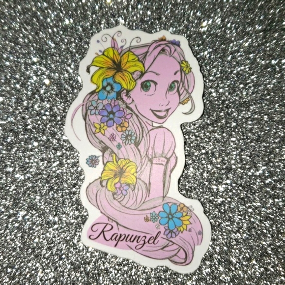 Disney | Design | Disney Princess Rapunzel Waterproof Sticker | Poshmark
